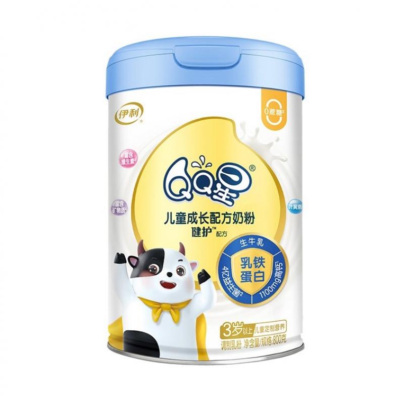 稚趣，值得您托付的母婴平台-伊利QQ星健护配方4段儿童成长配方奶粉(3岁及以上)800G